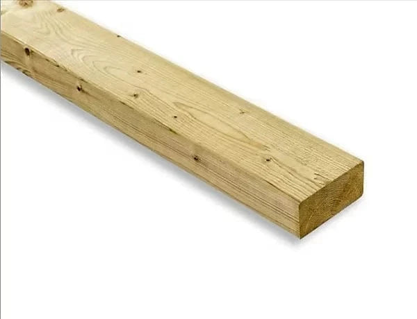 100 x 47mm (4x2) Treated Timber | C16 / C24 Regularised Carcassing ...