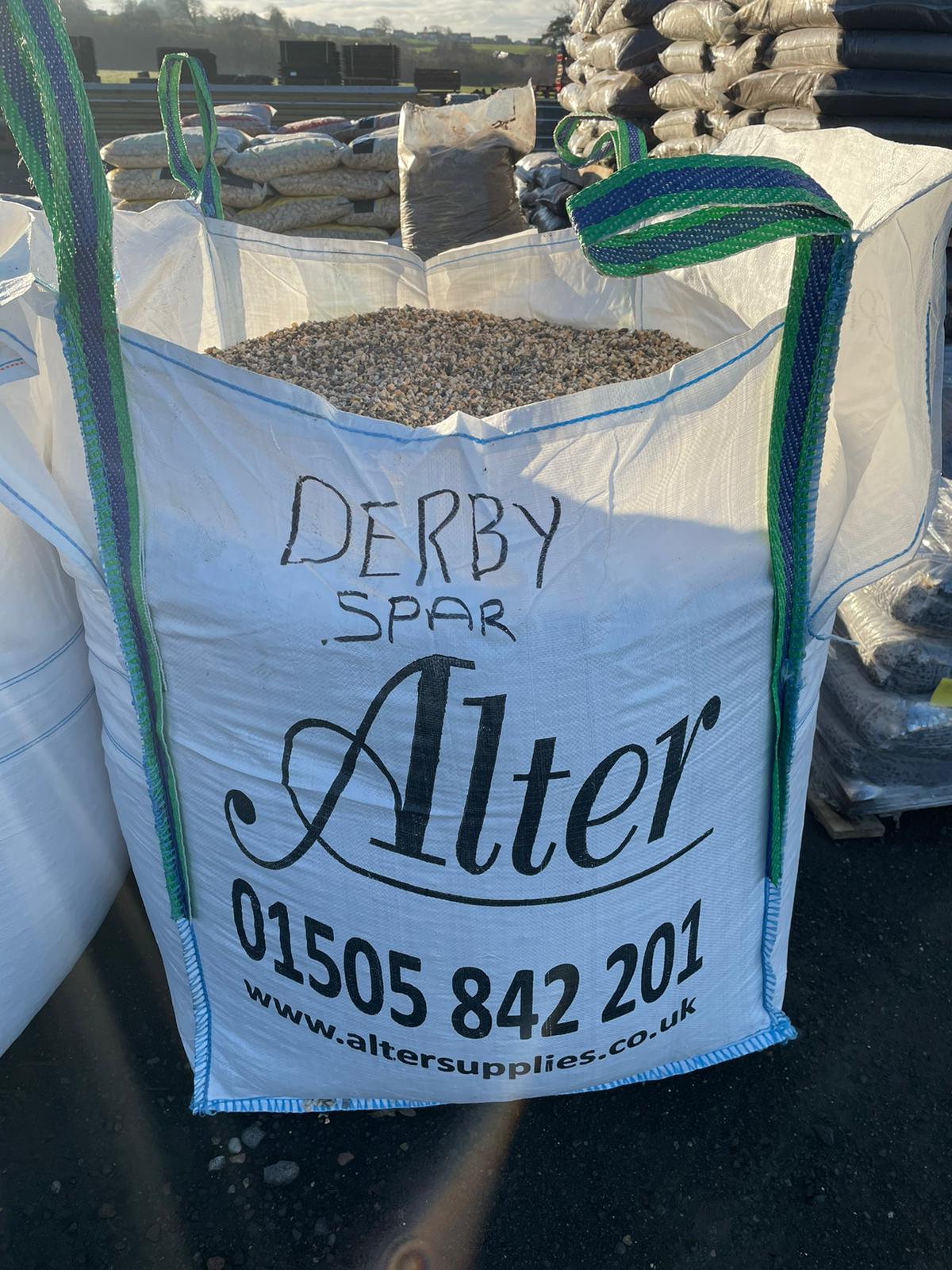 Bulk bag of Derby Spar dashing 3-8mm