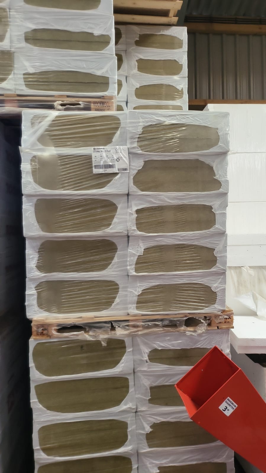 Rockwool External Wall Dual Density Slab 1200 x 600 x 80mm | EWI Insul ...