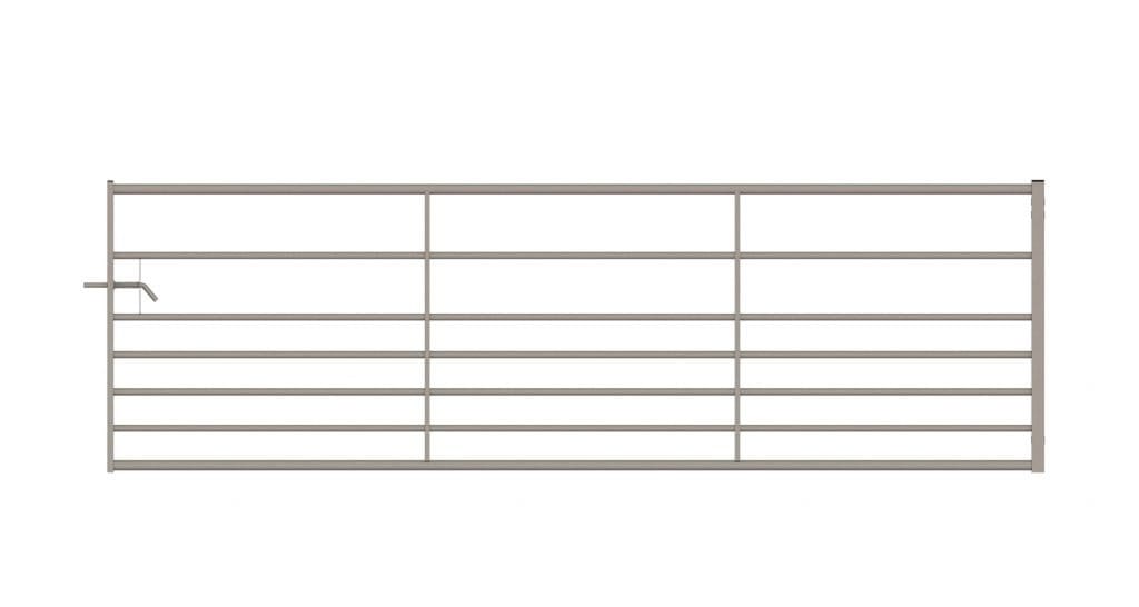IAE 7 Rail Ashbourne Metal Field Gate