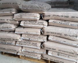 Kiln Dried Pavior Sand - 25KG bag (white or Brown) — Alter Supplies