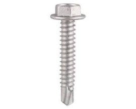 H100B 5.5 x 100 - Metal Construction Heavy Section Screws - Hex - Self ...